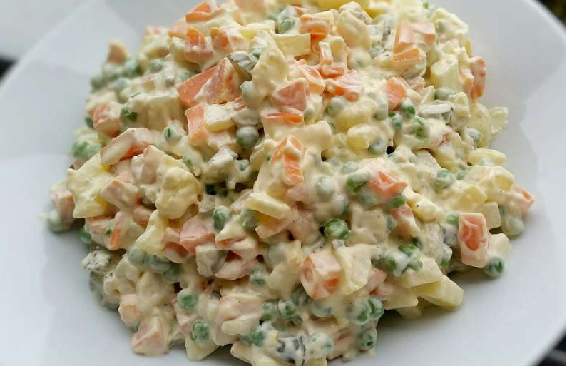 Receta ndryshe e sallates Ruse: Keto jane 2 perberesìt qe do tì japìn ...